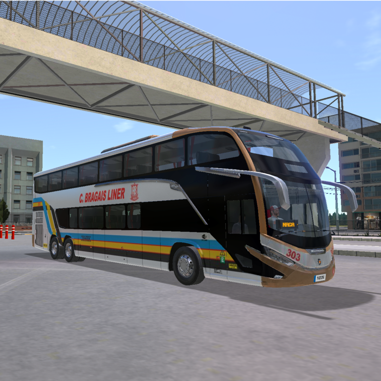C. Bragais Liner Marcopolo G8 1800 - phbus-skins.com